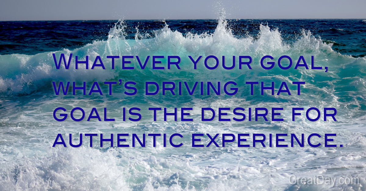 The Daily Motivator - Authentic experience