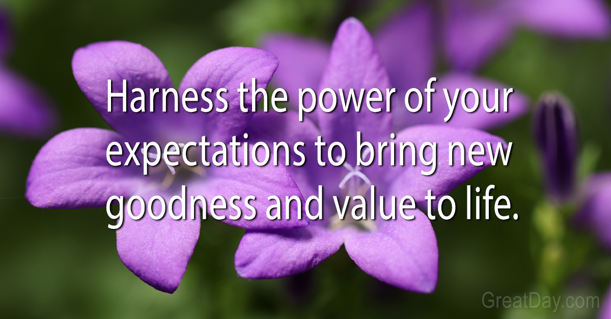 The Daily Motivator - Power of your expectations