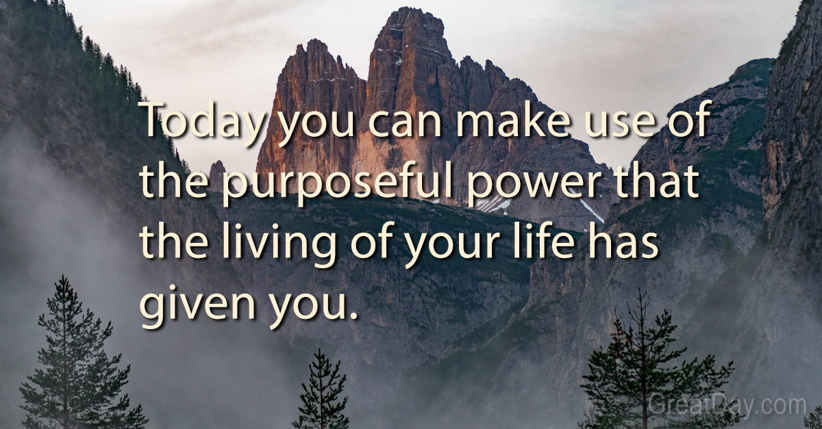 The Daily Motivator - Purposeful power