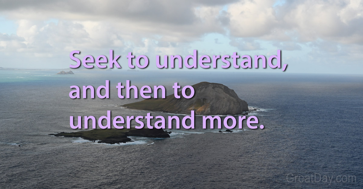 The Daily Motivator - Understand more