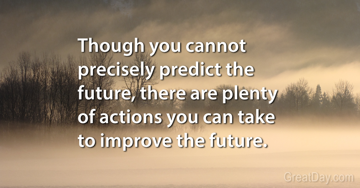 The Daily Motivator - Improve the future