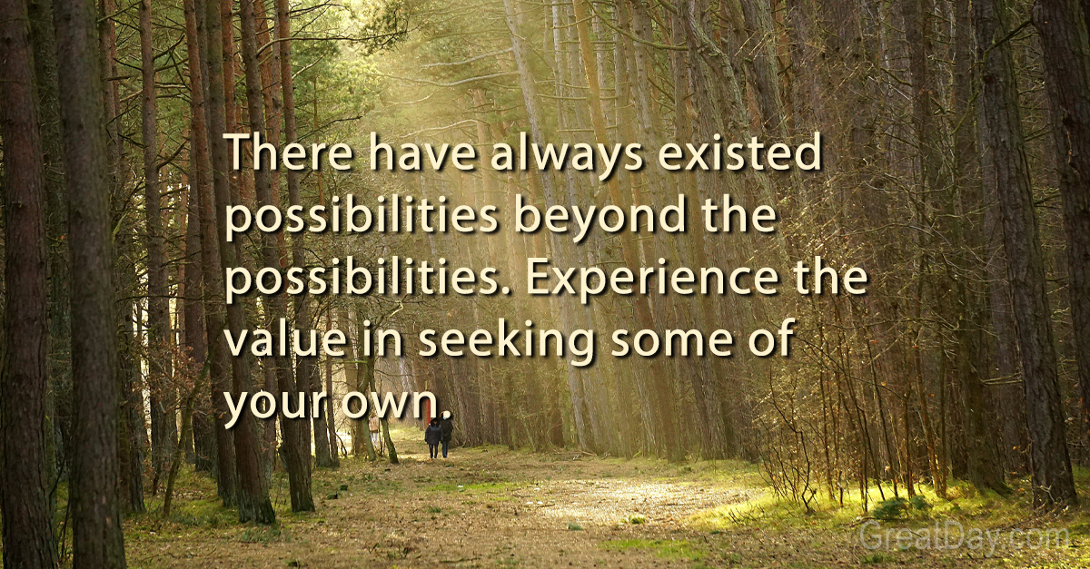 The Daily Motivator - Impossible becoming possible