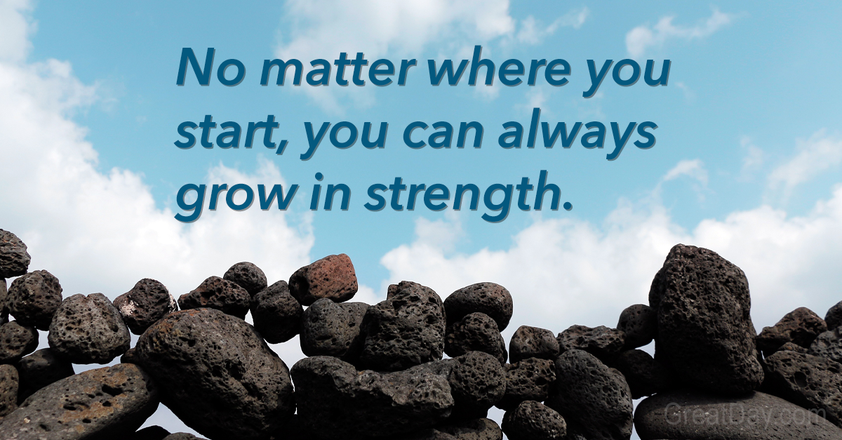 The Daily Motivator - Increase your strength