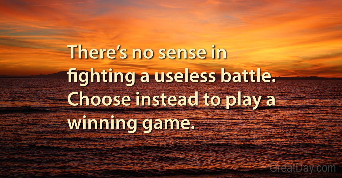 The Daily Motivator - Winning game